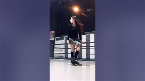 엄~청 예쁜 소녀의 백롤딩🛼롤러스케이트😘정관 스카이 롤러파크 Shorts 취미 운동 다이어트 Insta360 Roller 롤러스케이트장 Woman Youtube