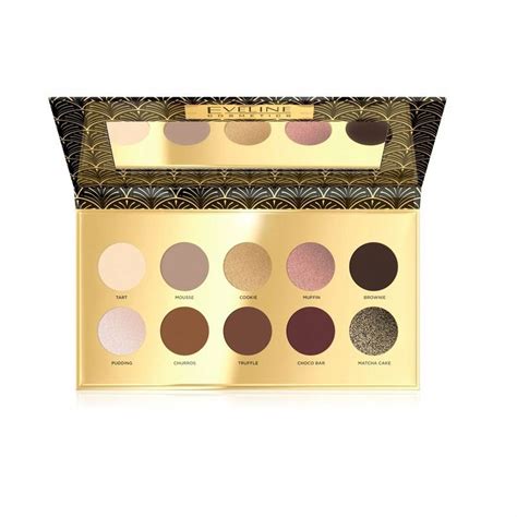 Chocolate თვალის ჩრდილების პალიტრა • Beauty Room