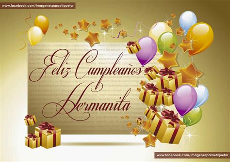 Feliz Cumpleaos Hermana Poema