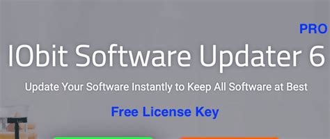 Iobit Software Updater 8 Pro License Key 2025 V8 0 0 6 Crack Activation Key Free