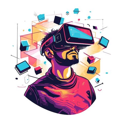 Premium Vector Vr Glasses Virtual Reality