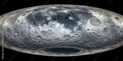 High Resolution Equirectangular Surface Map Texture Of The Moon In 360 Vr Format Moon Earths