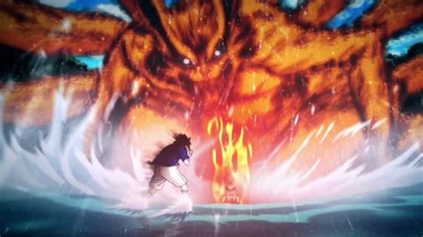 Naruto Nine Tails Vs Sasuke