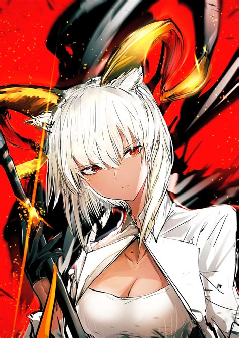 Carnelian Arknights Drawn By Hamaguri Sanhamagur69200744 Danbooru