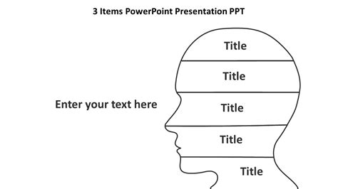 3 Items Powerpoint Presentation Ppt Pptuniverse