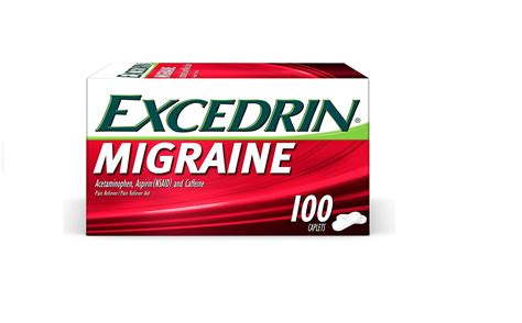 Excedrin Extra Strength Migrainetension Headach Caplets Migraine