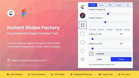 Figma Frames And Shapes Bulk Creator A Plugin For Efficient Design