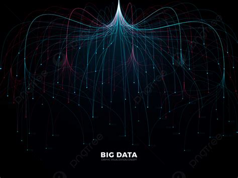 복잡한 정보 빅데이터 시각화 배경 과학 행렬 개념 배경 일러스트 및 사진 무료 다운로드 Pngtree