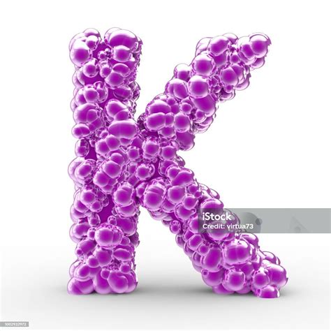 3d 편지 K 추상 생물 텍스처 과학에 대한 스톡 사진 및 기타 이미지 과학 과학 현미경 사진 독일 Istock