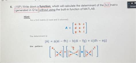 Solved 15p Write Down A Function Which Will Calculate The