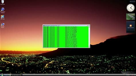 Windows 7 Build 6469 Milestone 1 Look Like An Hacker Cmd Only Special Color A0 Youtube