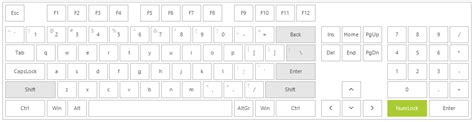 Default Layouts Virtual Keyboard Telerik Ui For Winforms
