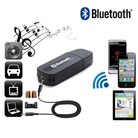 Jual Receiver Bluetooth Bluetooth Receiver Audio Usb Aux Speaker Musik Shopee Indonesia
