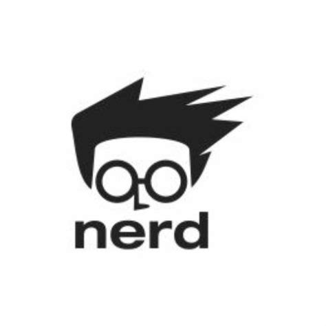 Cropped Nerd Logo 512512 Science And Geek Logo Pinterest Logos