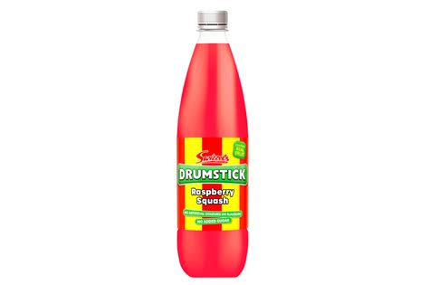 Swizzels Drumstick Raspberry Flavour Squash No Added Sugar 1l