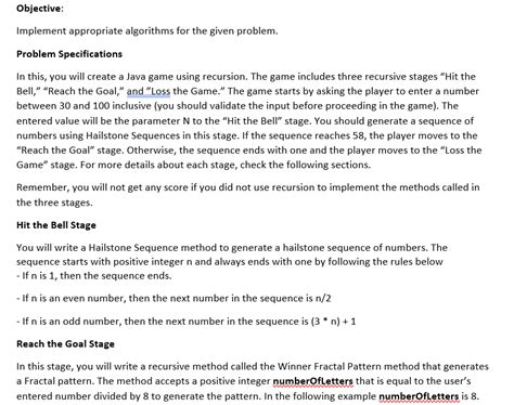 Solved Objective Implement Appropriate Algorithms For The