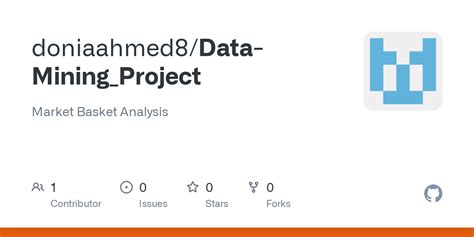 Github Doniaahmed8data Miningproject Market Basket Analysis