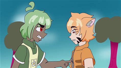 Kaeloo And Mr Cat As Humans Drawing Youtube