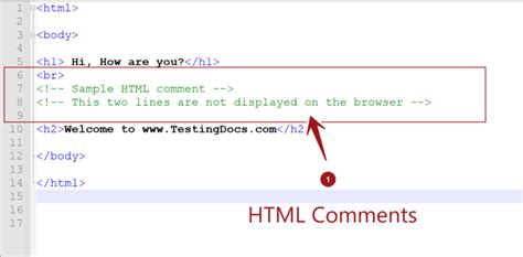HTML Comments TestingDocs Com HTML Comments TestingDocs Com