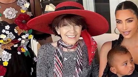 Kardashian Fans Cant Believe Grandma Mary Jos Real Age As Kris Jenner