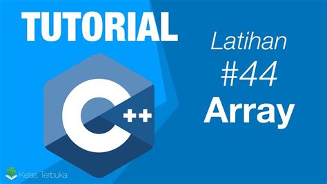 Belajar C Dasar 44 Latihan Array Youtube