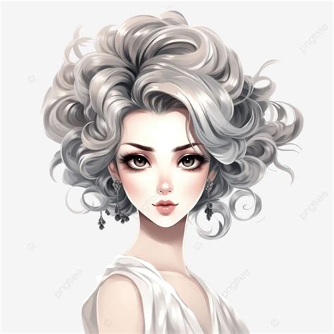 매력적인 애니메이션 아가씨 일본 만화 영화 숙녀 여자 Png 일러스트 및 이미지 에 대한 무료 다운로드 Pngtree