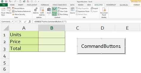 How To Use An Input Box In Excel