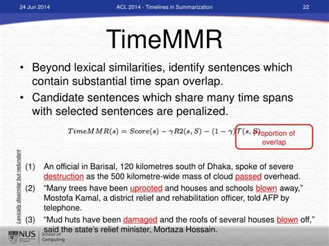 Ppt Exploiting Timelines To Enhance Multi Document Summarization
