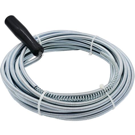 Змия за отпушване на тръби Сребърна 3м Emag Bg