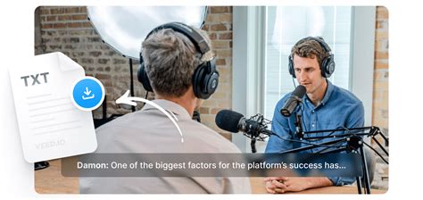 Interview Transcription Software Veed