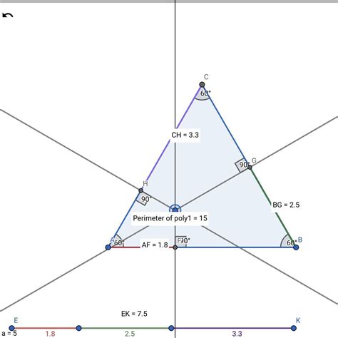 I Was Playing Around With Equilateral Triangles And Found A Neat Rule