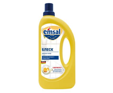 Emsal იატაკის საპრიალებელი სითხე ფორთოხალი 1 ლ Veli Store