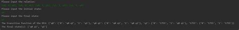 GitHub LydiaKe NFA To DFA A Simple Program Implementing NFA To DFA