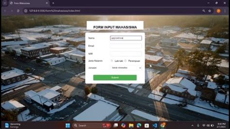 Pembuatan Web Menggunakan Html Css And Boostrap Youtube