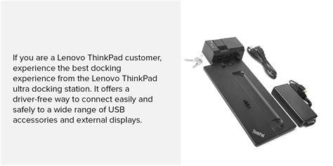 Lenovo Thinkpad Ultra Docking Station Black Uae Dubai Abu Dhabi