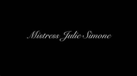 Mistress Julie Simone Smoking Latex Gown Mp4 Version Julie Simones