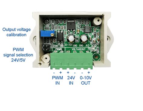 5v 24v pwm input to 0 10 v analog output converter module ace