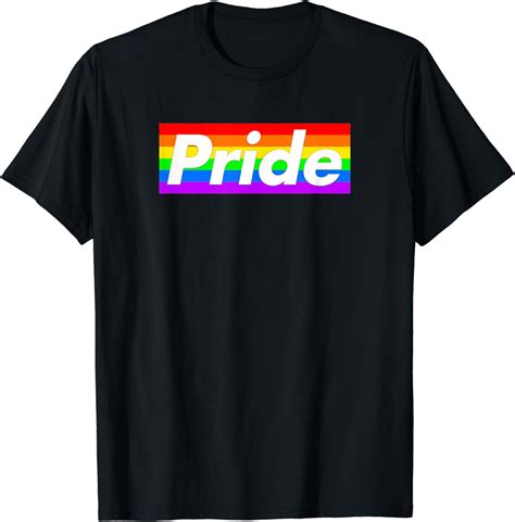 Gay Pride Rainbow T Shirt Uk Fashion