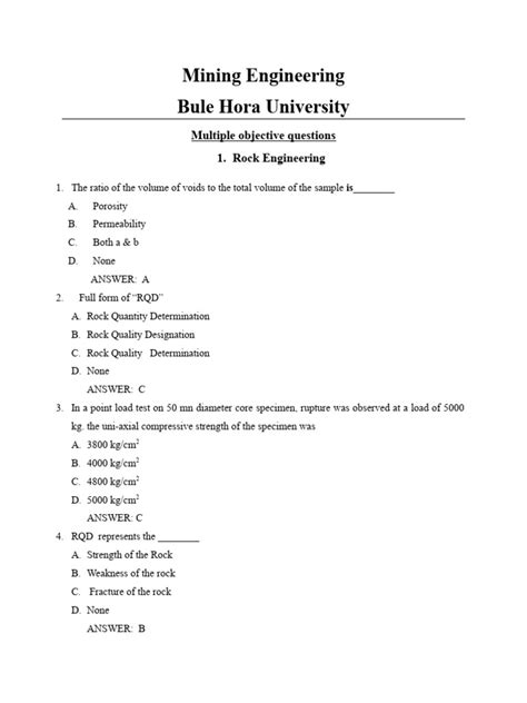 Mining Engineering Exit Pdf Mining Valuation Finance