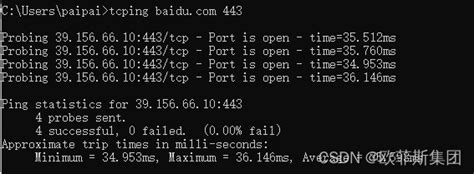 Tcping实用小工具 Csdn博客