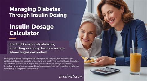 Insulin Dosage Calculator 🩸 Tool And Comprehensive Guide 💉