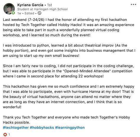 How To Add Hackathon To Resume