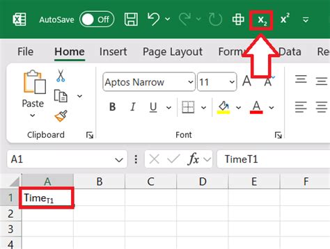 How To Apply Excel Subscript And Superscript Fast Myexcelonline