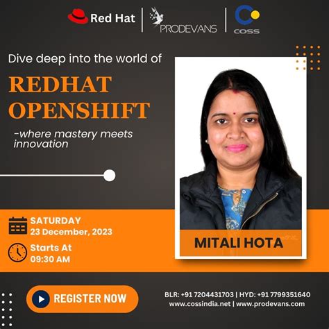 Cossindia On Linkedin Redhat Openshift Innovationjourney