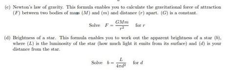 Solved 4 Isolate The Variable X In The Following Equations
