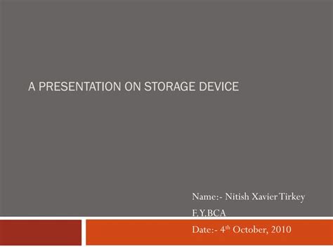 Presentation On Operating System Ppt