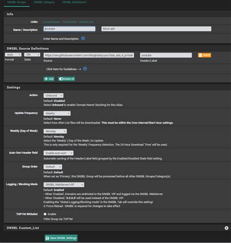 Block Youtube Ads With Pihole Blacklist Netgate Forum