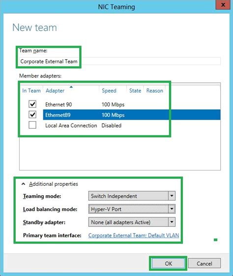 Configuring Windows Server 2012 Nic Teaming To A Hyper V Virtual Machine Memorise