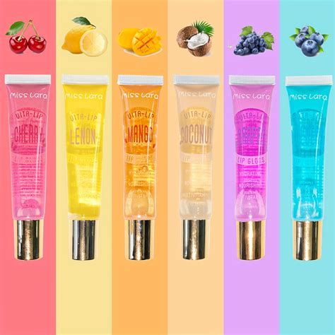 수분감 있는 과일 립글로스 투명한 보습 비끈적거리지 않는 신선한 광택감 립글로우 오일 영양감 있는 부드러운 광택감 틴트 립