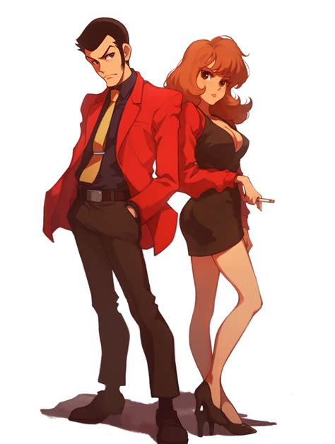 Lupin Iii And Fujiko Mine05 By Tamako Monomi On Deviantart